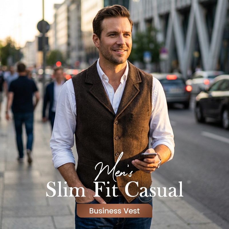 🔥Hot Sale Offers-Men's Slim Fit Casual Business Vest – shimmer07