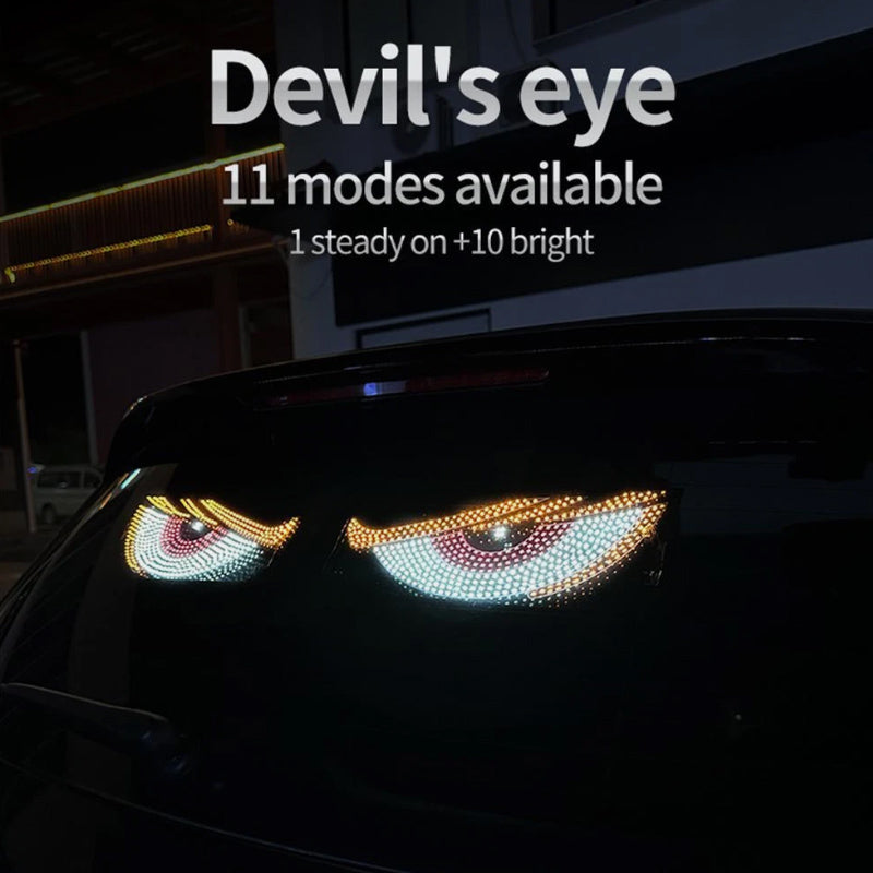 😈2Pcs LED Devil Eyes Lights for Truck Windshield – shimmer07