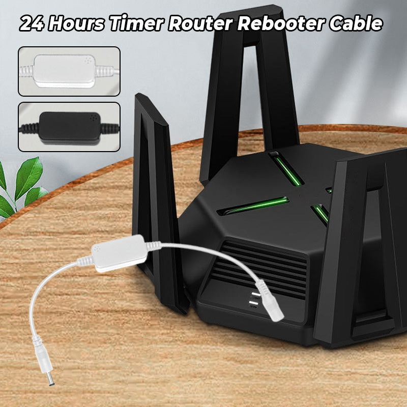 🔥buy 1 Get 1 Free🔥24 Hours Timer Router Rebooter Cable Shimmer07