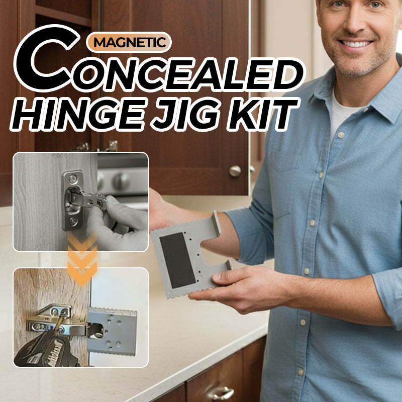🥳2026 HOT SALE🥳💞50K+ SOLD!💥Magnetic Concealed Hinge Jig Kit – shimmer07